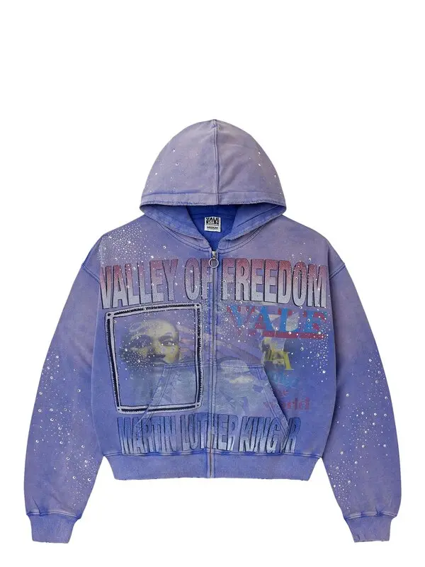 VALE FOREVER Freedom Zip Up - Purple