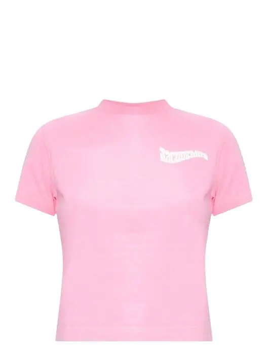 Jacquemus Le T-shirt Camargue - Pink