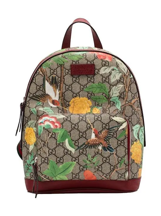 Gucci Tian Print Small Backpack Monogram Gg - Multicolor