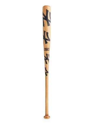 Kith Victus New York Yankees Printed Bat - Natural