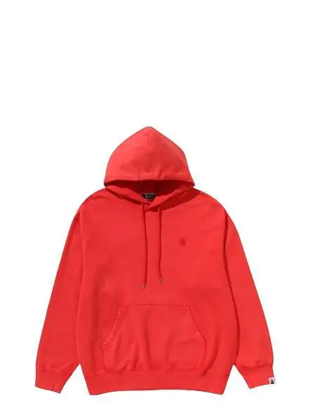 BAPE Relaxed Fit Pullover Hoodie - Red