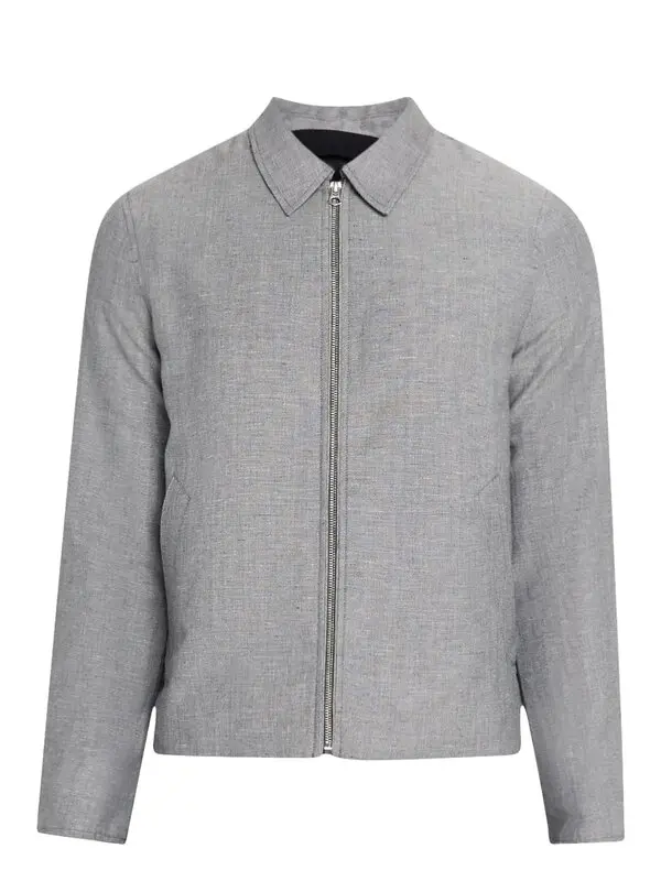 Rag & Bone Melrose Wool-blend Full-zip Jacket - Grey