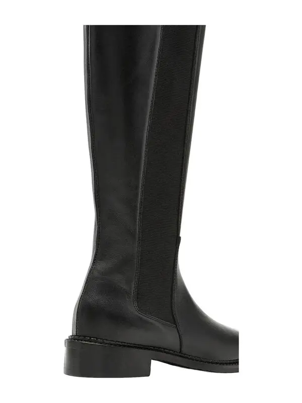 La Canadienne Story Leather Knee-high Boots - Black
