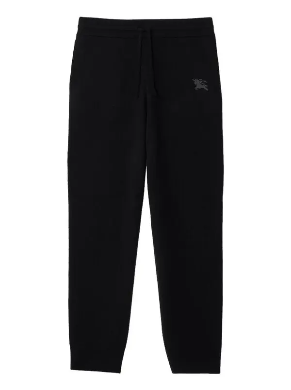 Burberry Wool Blend Track Pants - Black