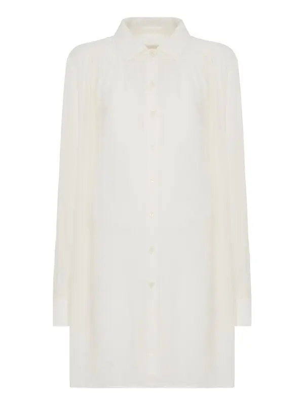 Ralph Lauren Karmen Chiffon Shirt - White