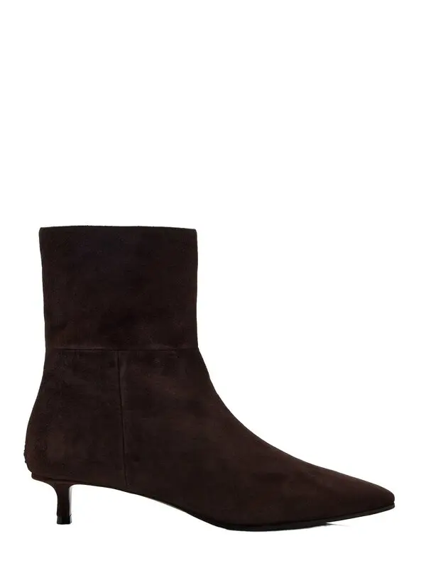 JIMMY CHOO Lory Suede Ankle Boots - Brown