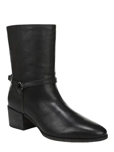 Franco Sarto Kian Leather Bootie - Black