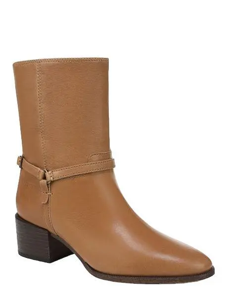 Franco Sarto Kian Leather Bootie - Desert Camel Brown
