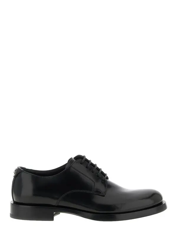 Dolce & Gabbana Derby Lace-up Shoes - Black