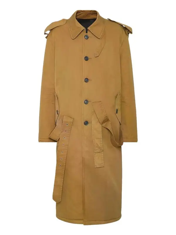 Dsquared2 Buttoned-up Trench Coat - Brown