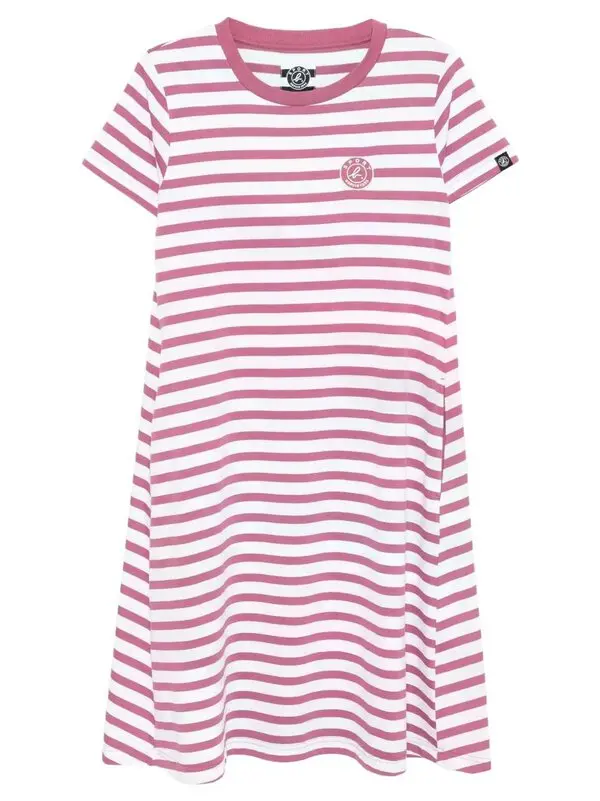 SPORT B. BY AGNÈS B. Logo Stripe Dress - Pink