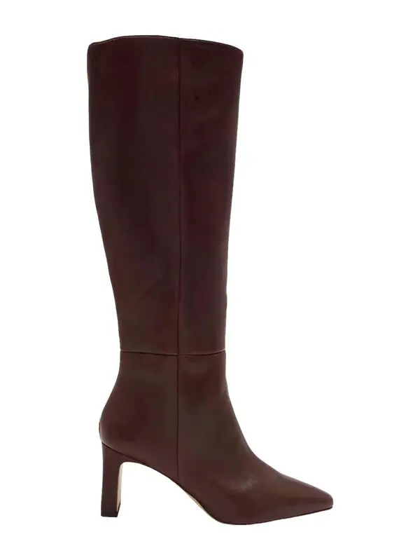 Sam Edelman Pointed Block-heel Boots - Brown