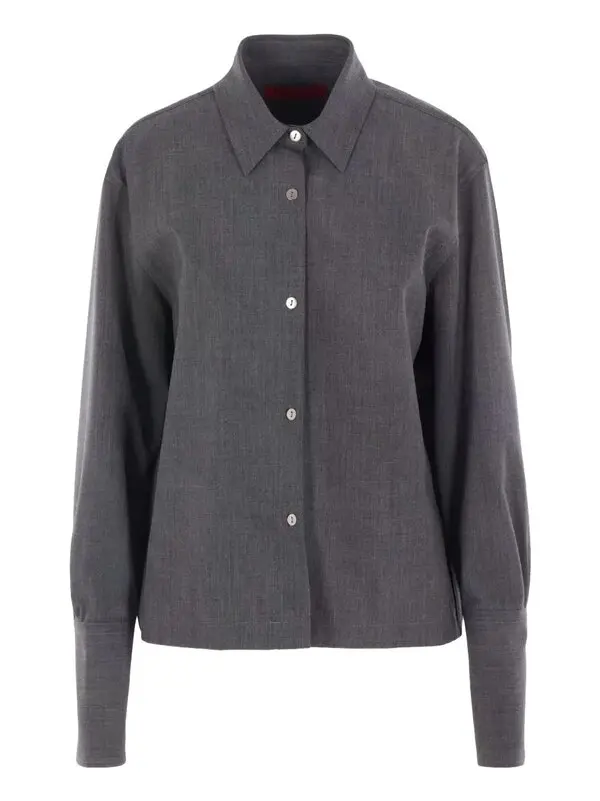 THELATEST Button-down Shirt - Grey