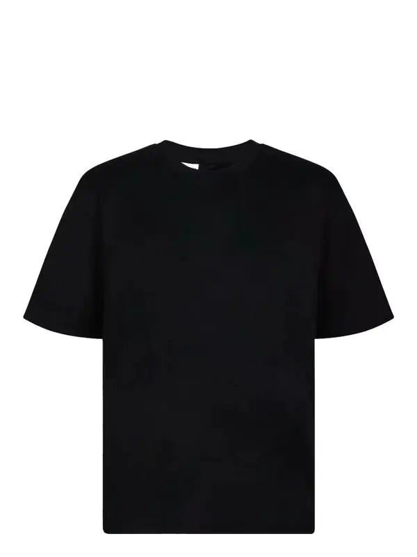 SELECTED Organic Cotton T-shirt - Black