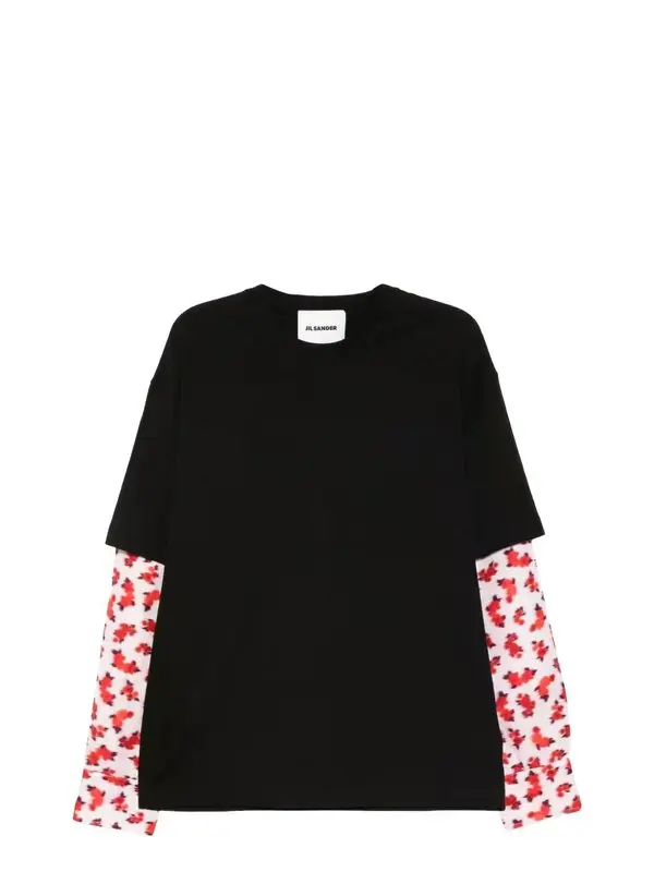 JIL SANDER Crew-neck T-shirt - Black