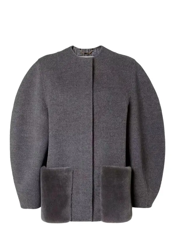 Fendi Patch-pocket Jacket - Grey