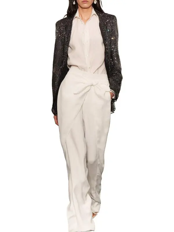 Ralph Lauren Adrien Linen Shirt - White