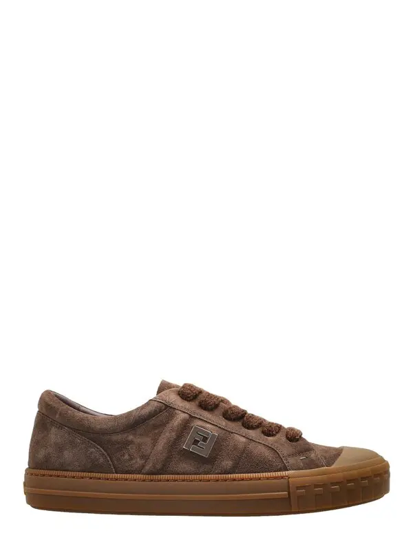 Fendi Domino Sneakers - Brown