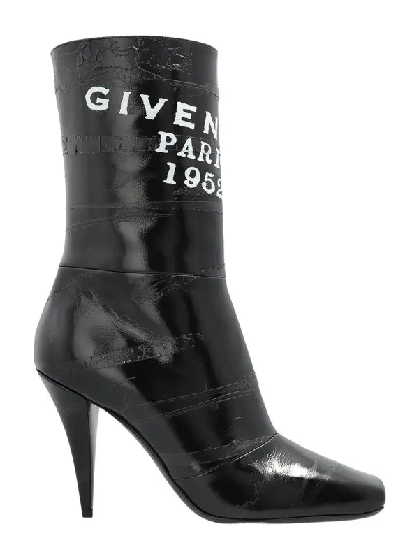 Givenchy Heeled Ankle Boots - Black