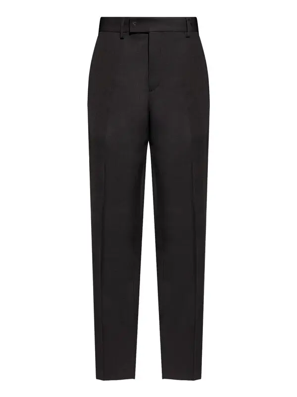 Fendi Creased Trousers - Brown