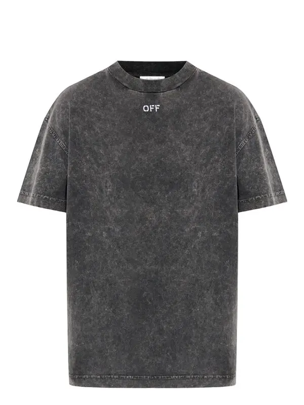 Off-White Logo T-shirt - Grey