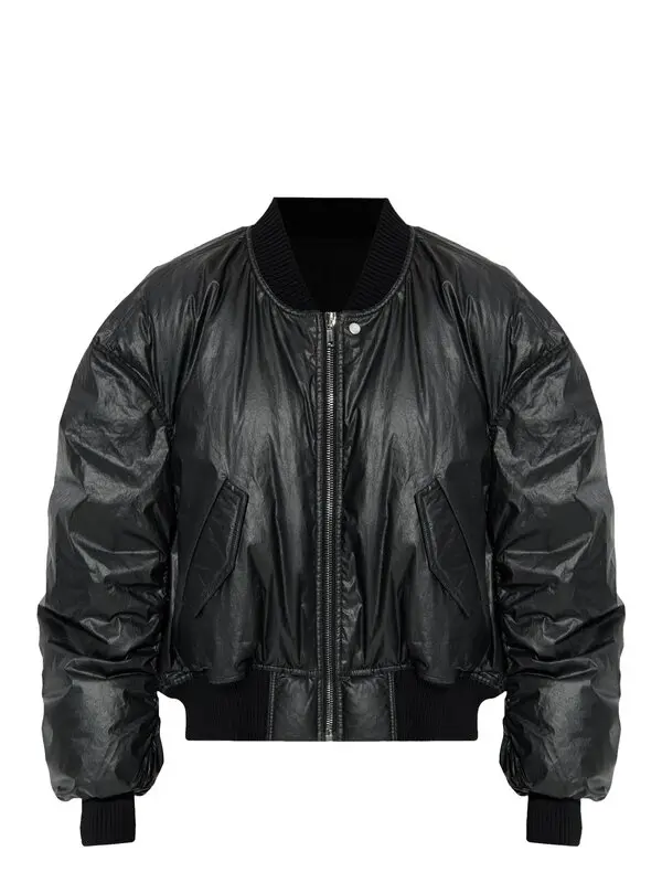 Rick Owens Secchia Bomber Jacket - Black