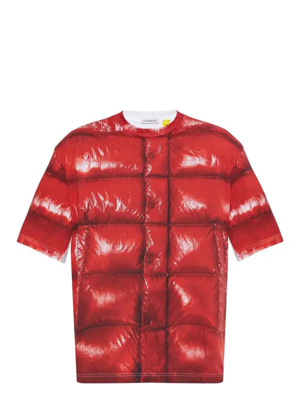 Moncler 1 Asap Rocky T-shirt - Red