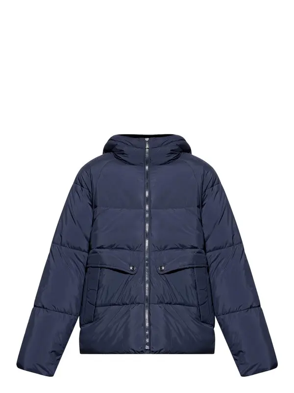 Paul Smith Insulated Hooded Jacket - Navy Blue