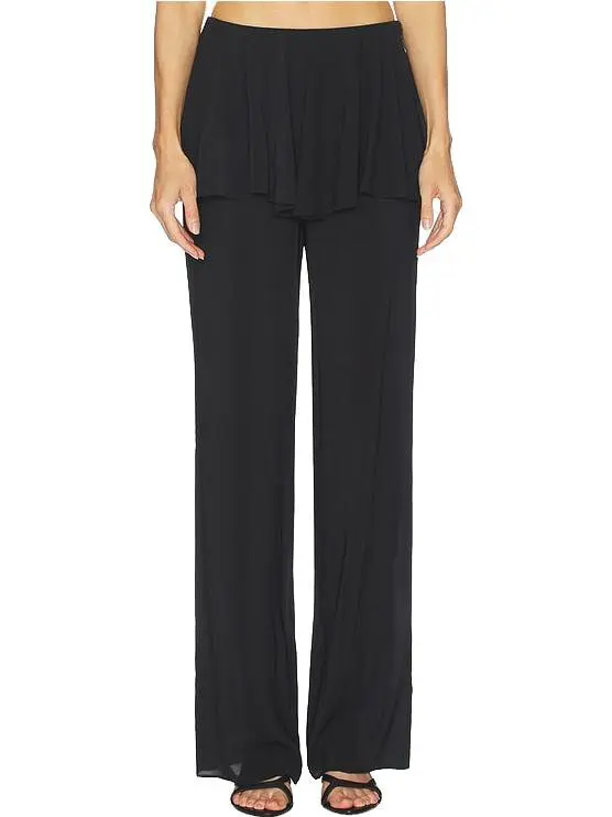 L'academie By Marianna Teshi Pant - Black