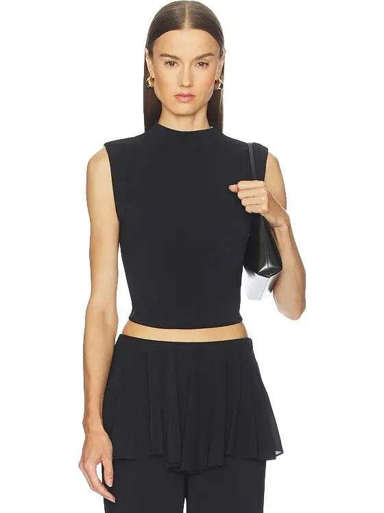 L'academie By Marianna Teshi Top - Black