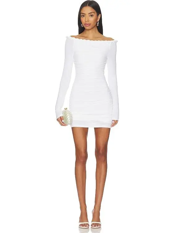 LOVERS AND FRIENDS Megan Mini Dress - White