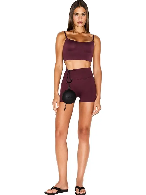 SKIMS Matte Fabric 3" Short - Currant