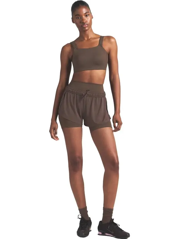 SKIMS Mini Shorts - Dark Sepia