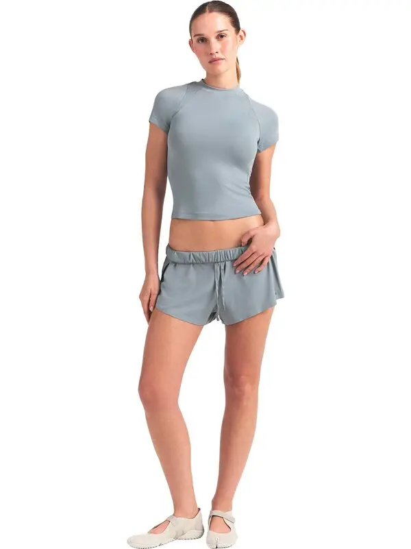 SKIMS Mini Shorts - Washed Pacific