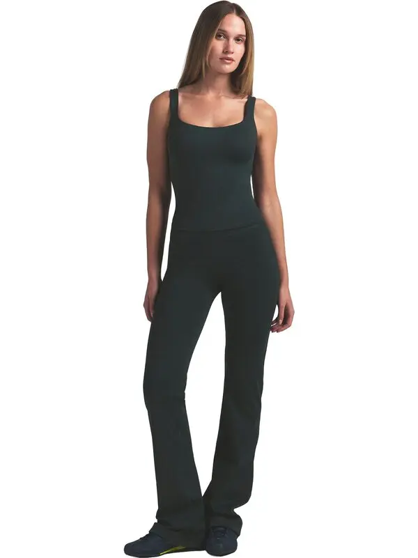 SKIMS Square Neck Tank Top - Dark Teal
