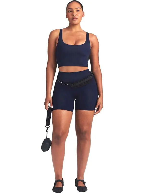 SKIMS Scoop Neck Bra Top | Deep Neutral | | Nike Shine - Navy