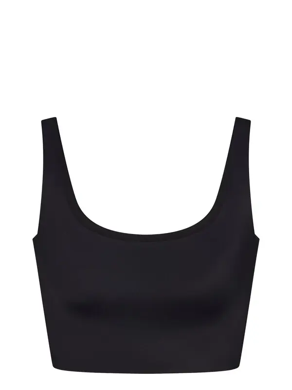 SKIMS Scoop Neck Bra Top | Black | | Nike Shine - Obsidian