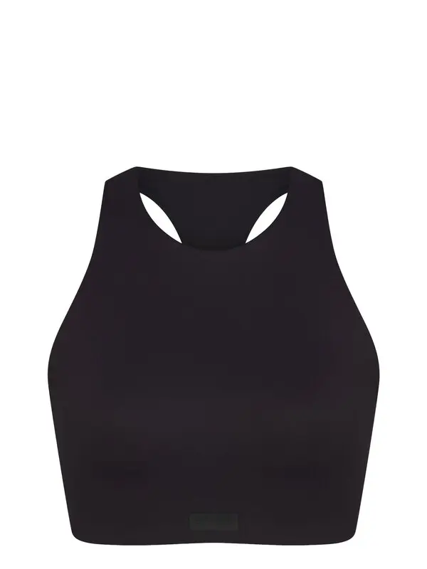 SKIMS High Neck Bra | Deep Neutral | | Nike Matte - Obsidian