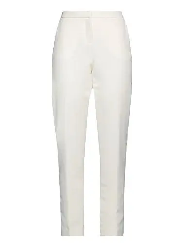 Ermanno Scervino Tapered Cropped Pants - White