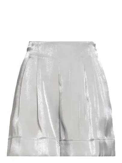 NENETTE Satin Shorts - Grey