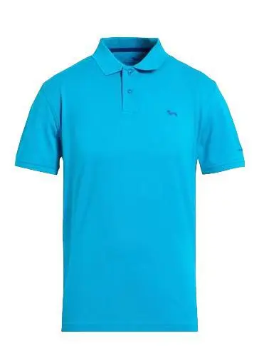 HARMONT & BLAINE Polo Shirt Size Cotton - Blue