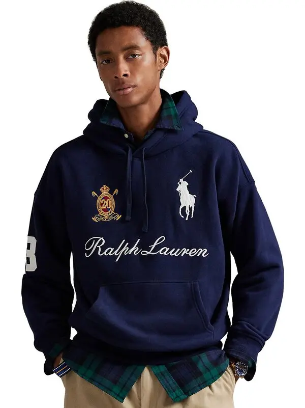 Ralph Lauren Big Pony 20th Anniversary Hoodie - Cruise Navy