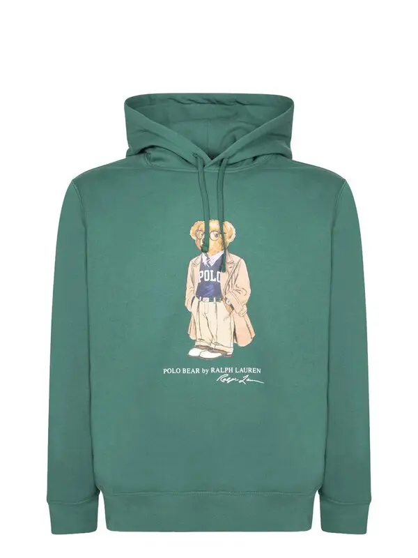 Ralph Lauren Polo Bear Hoodie - Green