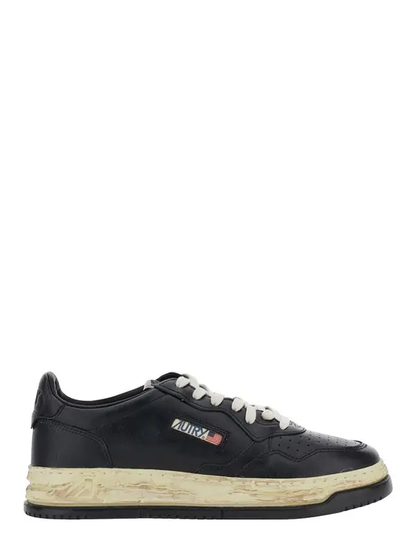 AUTRY X MAISON MIHARA YASUHIRO Medalist Low Vintage Sneakers - Black