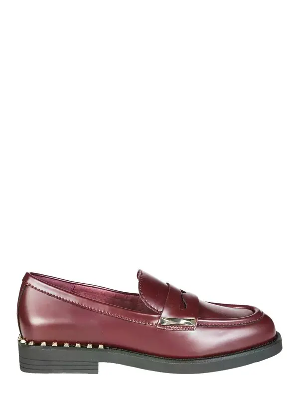 Ash Whisper 02 Leather Loafers - Red