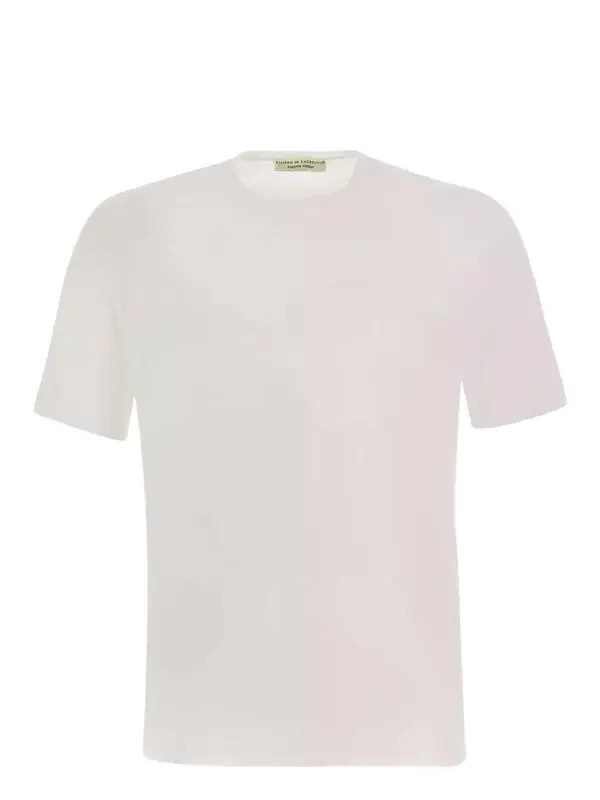 FILIPPO DE LAURENTIIS Cotton T-shirt - White