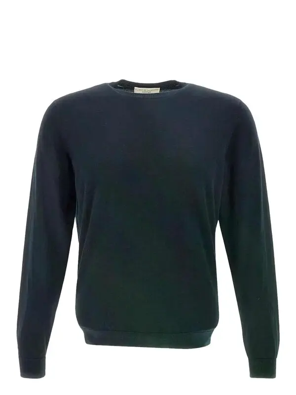 FILIPPO DE LAURENTIIS Cotton Sweater - Blue