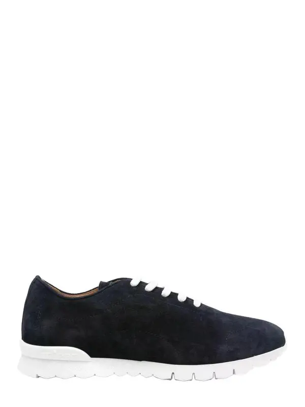 Kiton Lace-up Sneakers - Blue