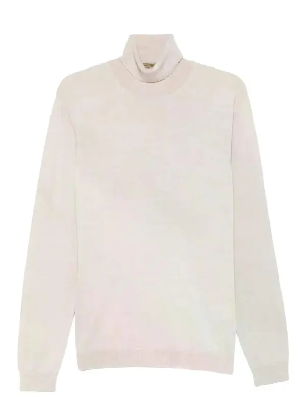 ROBERTO COLLINA Roll-neck Sweater - Neutrals