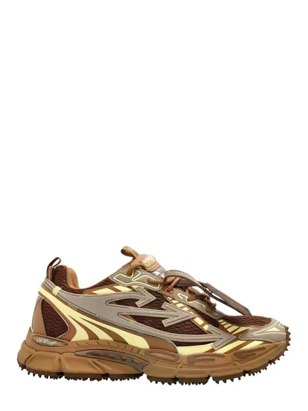 Off-White Be Right Back Mesh Sneakers - Brown